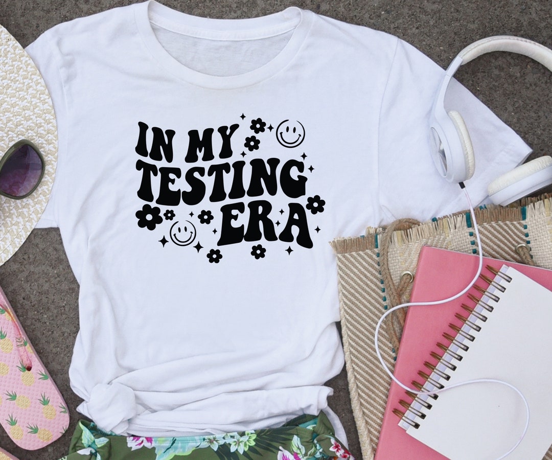 In My Testing Era Svg Funny Testing Teacher Png Teaching Etsy