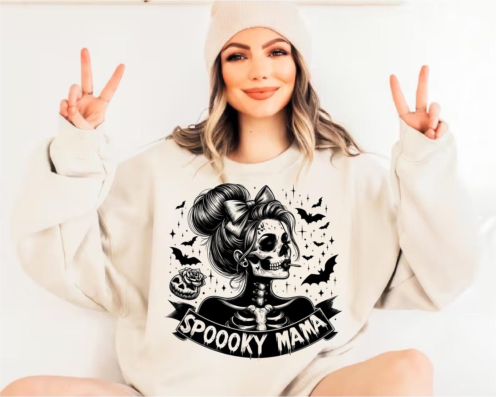 Spooky Mama Bundle Svg Png, Skelton Mama Png, Spooky Season Png, Retro Halloween Png, Spooky ...