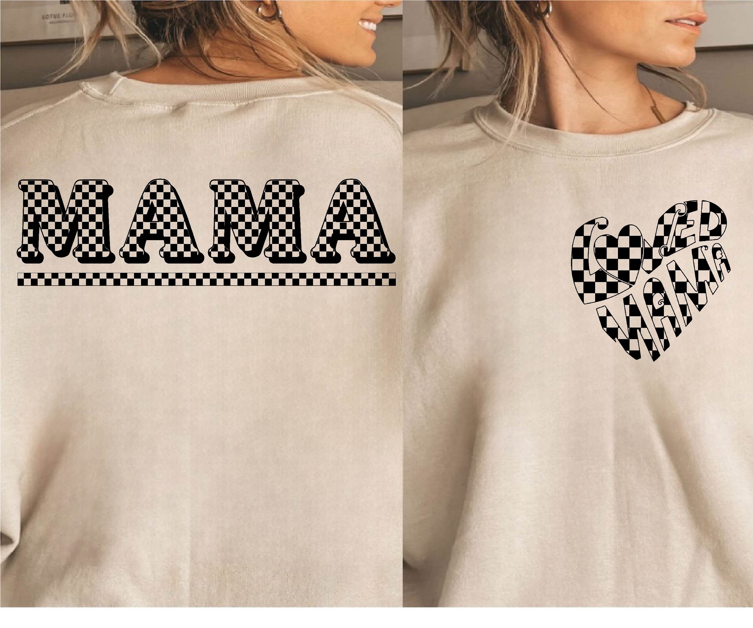 Checkered Mama Png Mama Shirt Designs Mama Png Mama - Etsy