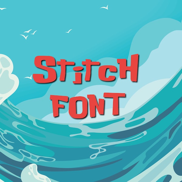 Lilo and Stitch Font (Just for you!) - Etsy
