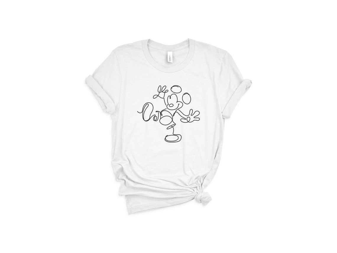 Mickey Doodle Vector SVG File for Cricut Digital Download Vector Cut ...