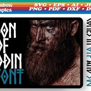 Son of Odin Viking Font in OTF and SVG - Etsy