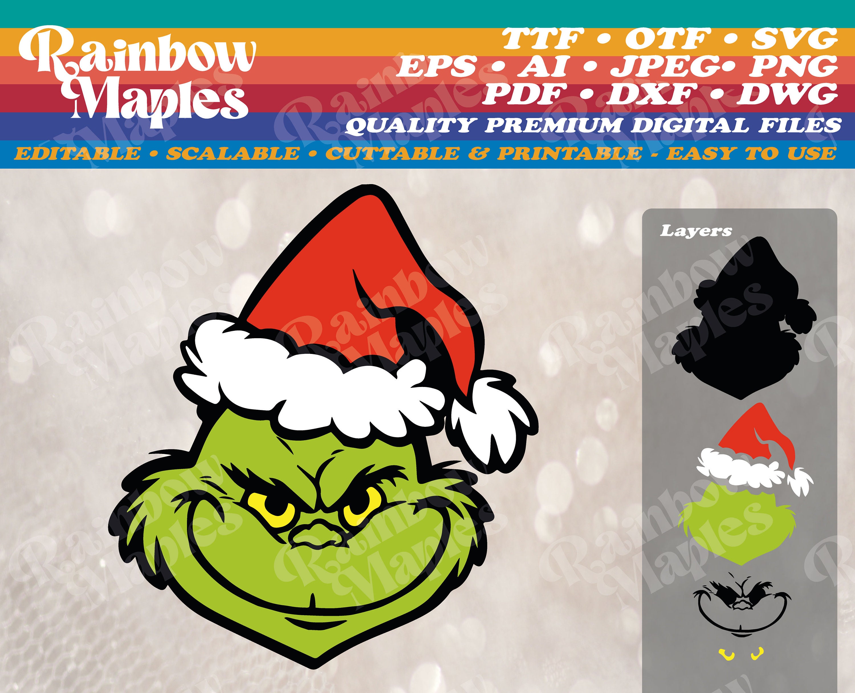 Grouch Svg, Grouch Vector Cut Files, Grouch Clipart Cricut Silhouette ...