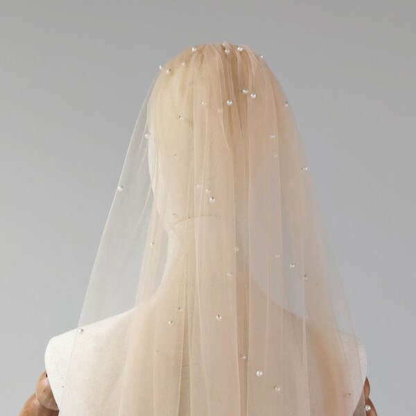 Champagne Veil - Etsy