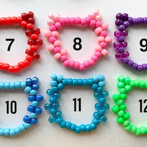 Cat Kandi Rainbow Beaded Bracelets - Etsy