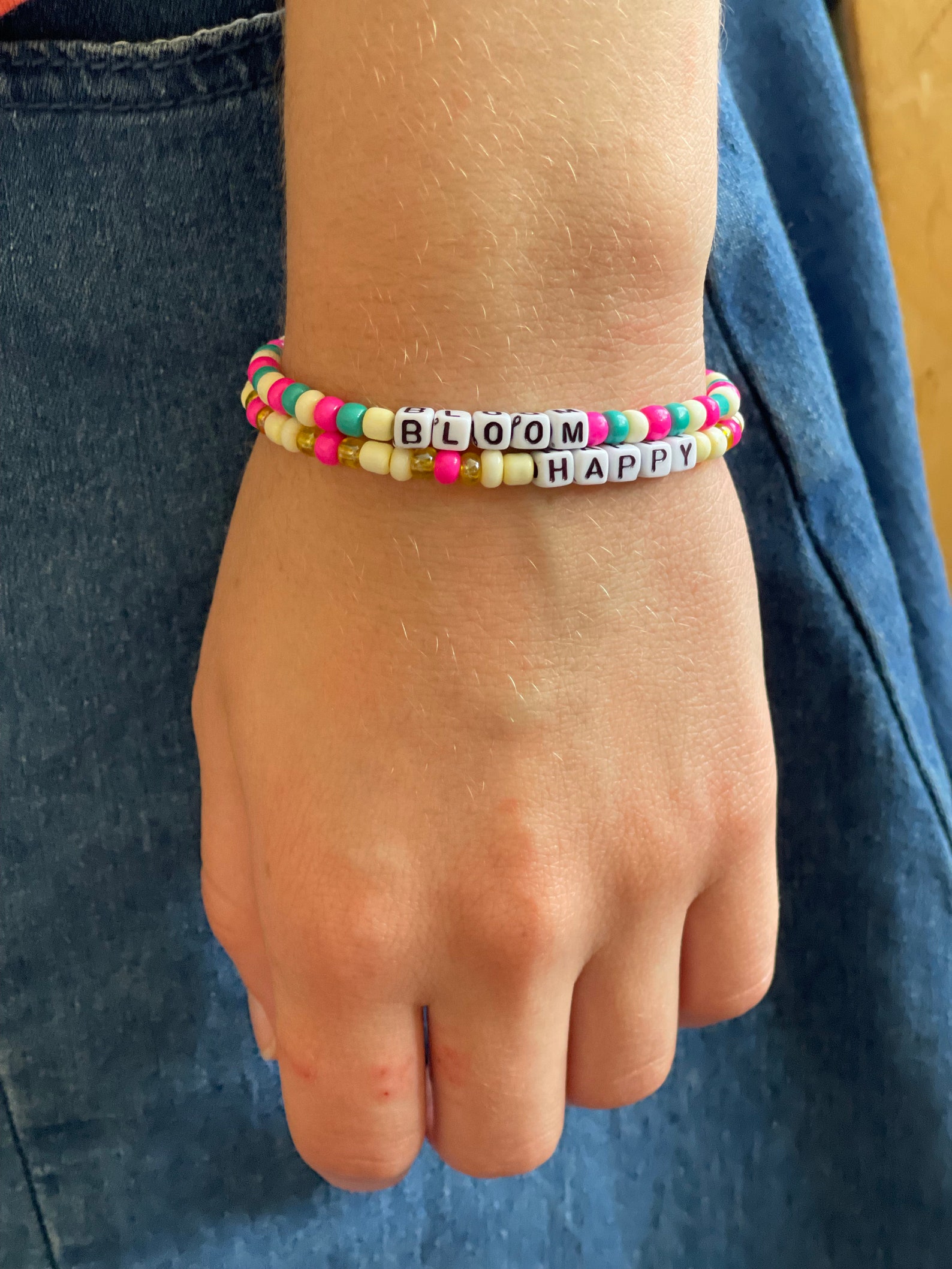 Friendship Bracelets With Encouraging Words! Customizable! - Etsy