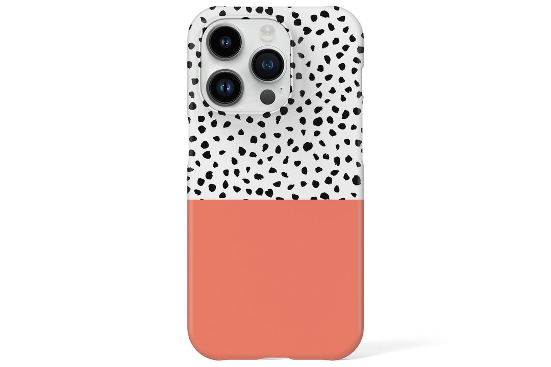 GEO DOTS Coral Phone Case | iPhone 14 Case, iPhone 13 Case, iPhone 15 ...
