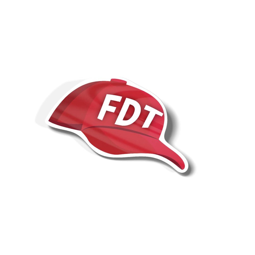FDT Maga Hat Anti-donald Trump Sticker Decal Vinyl for Water Bottle ...