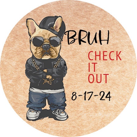 Real Printed Bruh Birthday Party Invitations 24 With Envelopes and ...