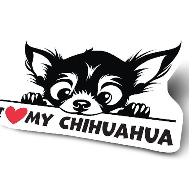 Chihuahua Decal - Etsy