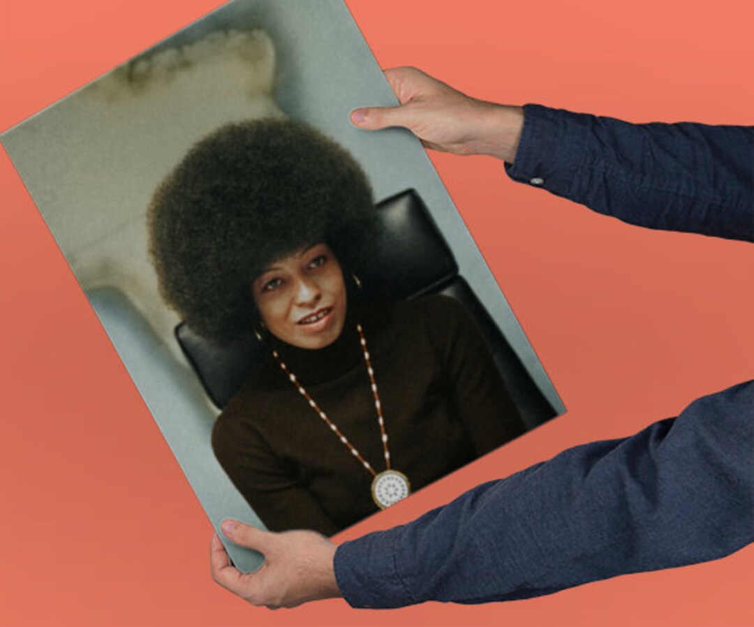 Angela Davis Poster: High Resolution Black History Art (14x18) - Etsy