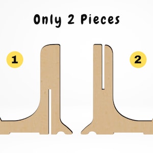 Easels Plate Stand Set SVG, Photo Frame Display, Easel Holder Set ...