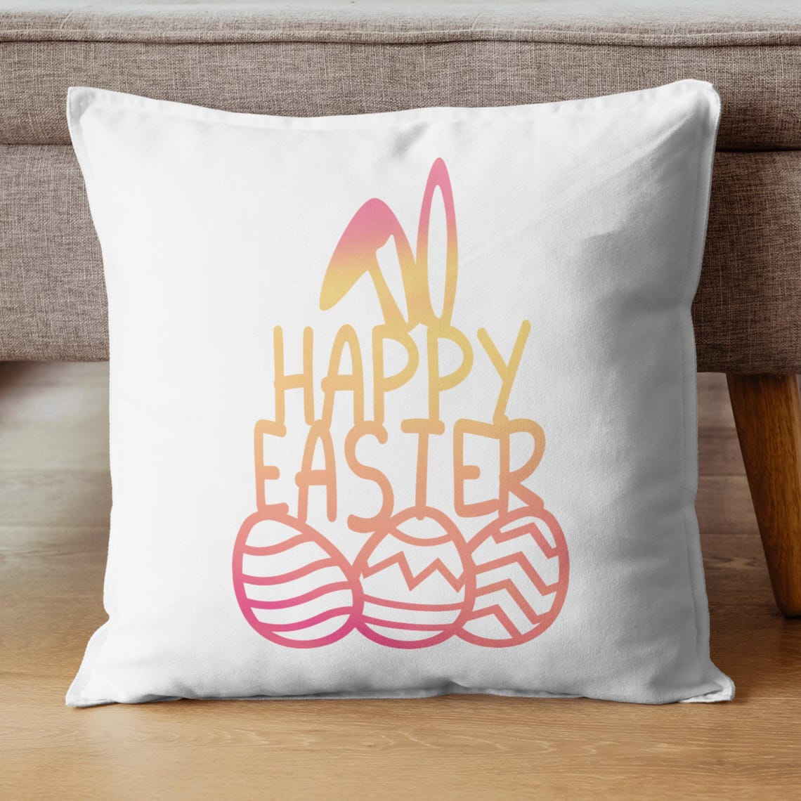 Happy Easter Laser Cut Files, Easter Decor Cut File, Easter Bunny SVG ...