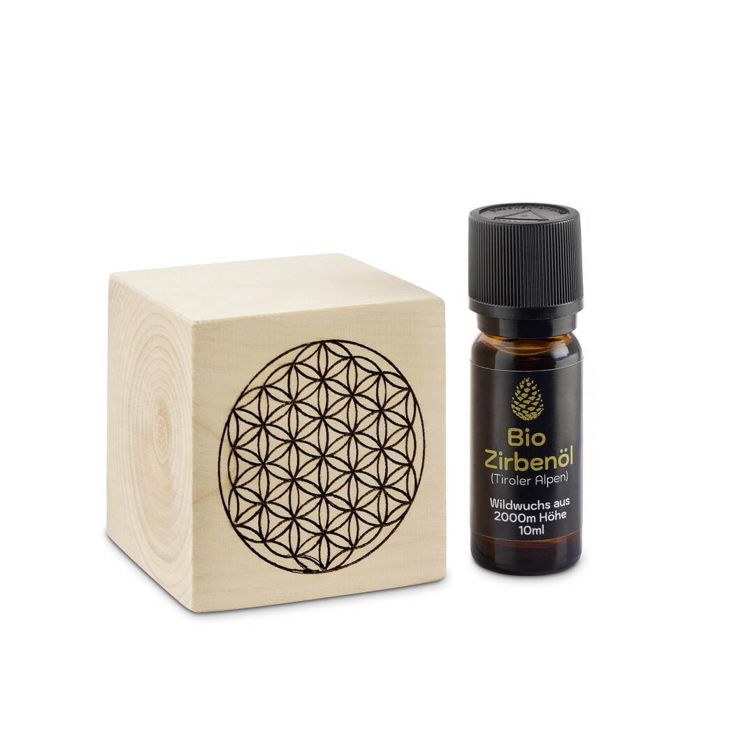 Scented Block With Engraving / Pine Experience / Relaxation / Pine Oil ...