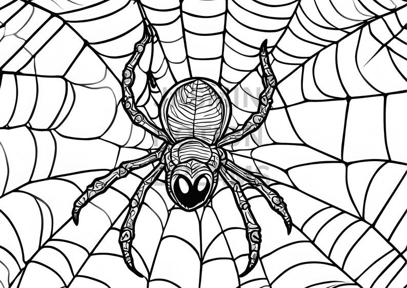 12 Cute Spider Coloring Pages Cute Spider Coloring Page Printable ...