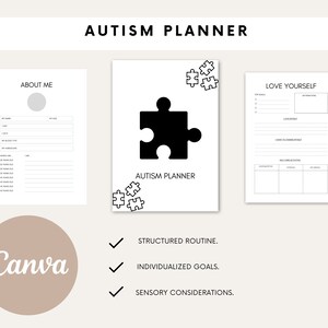 Autism Planner Autism Workbook Autism Journal Autism Binder Autism ...