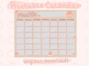 Printable Pastel Monthly Planner Undated Digital Planner - Etsy Canada