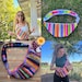 Worth the Stripe Crossbody Crochet PATTERN PDF | Striped Bum Bag, Fanny ...