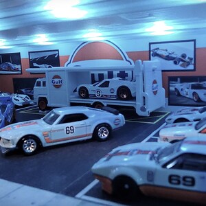 Print & Play - Gulf Oil Diorama 1/64 Scale - DIY Project - Etsy