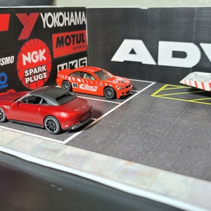 Print & Play - Advan Racing Diorama 1/64 Scale - DIY Project - Etsy
