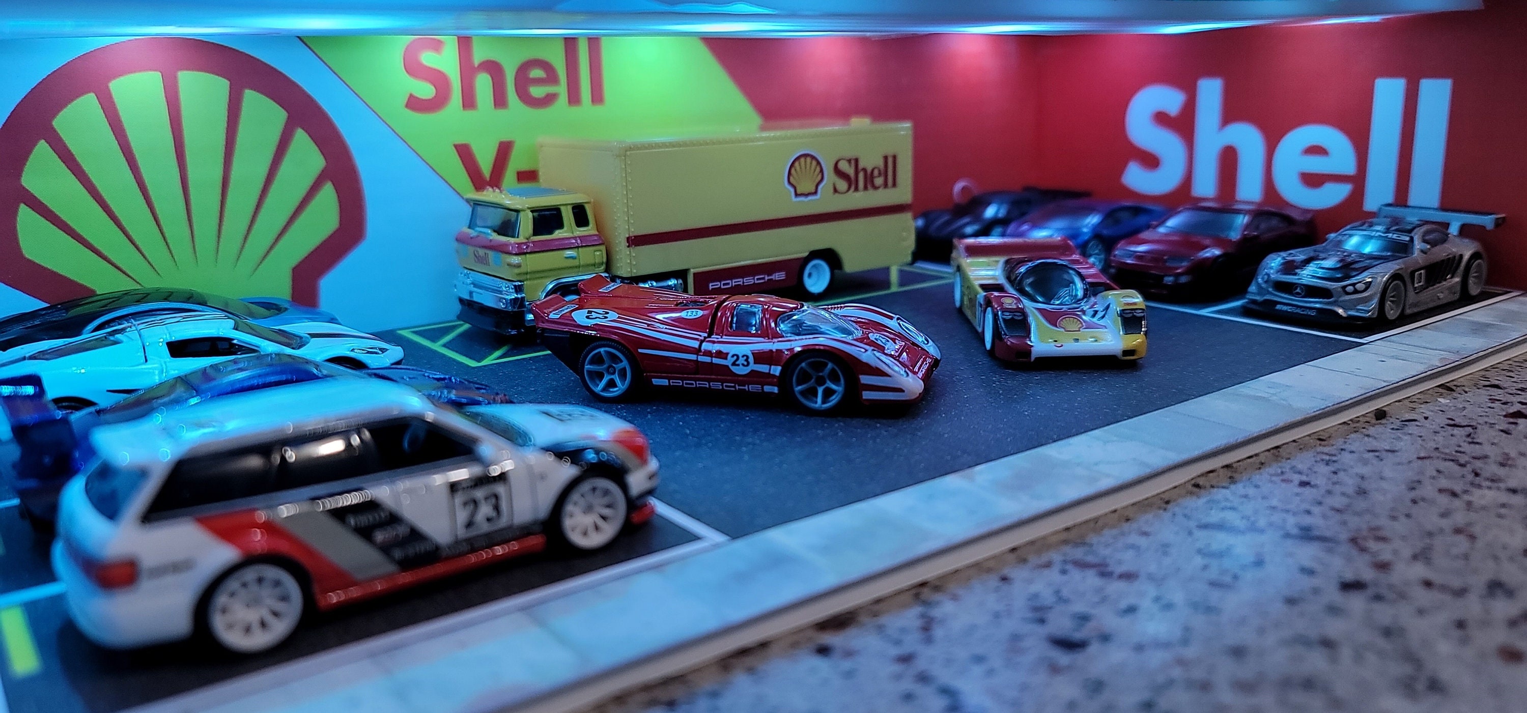 Print & Play - Shell Diorama Scene 1/64 Scale - DIY Project - Etsy