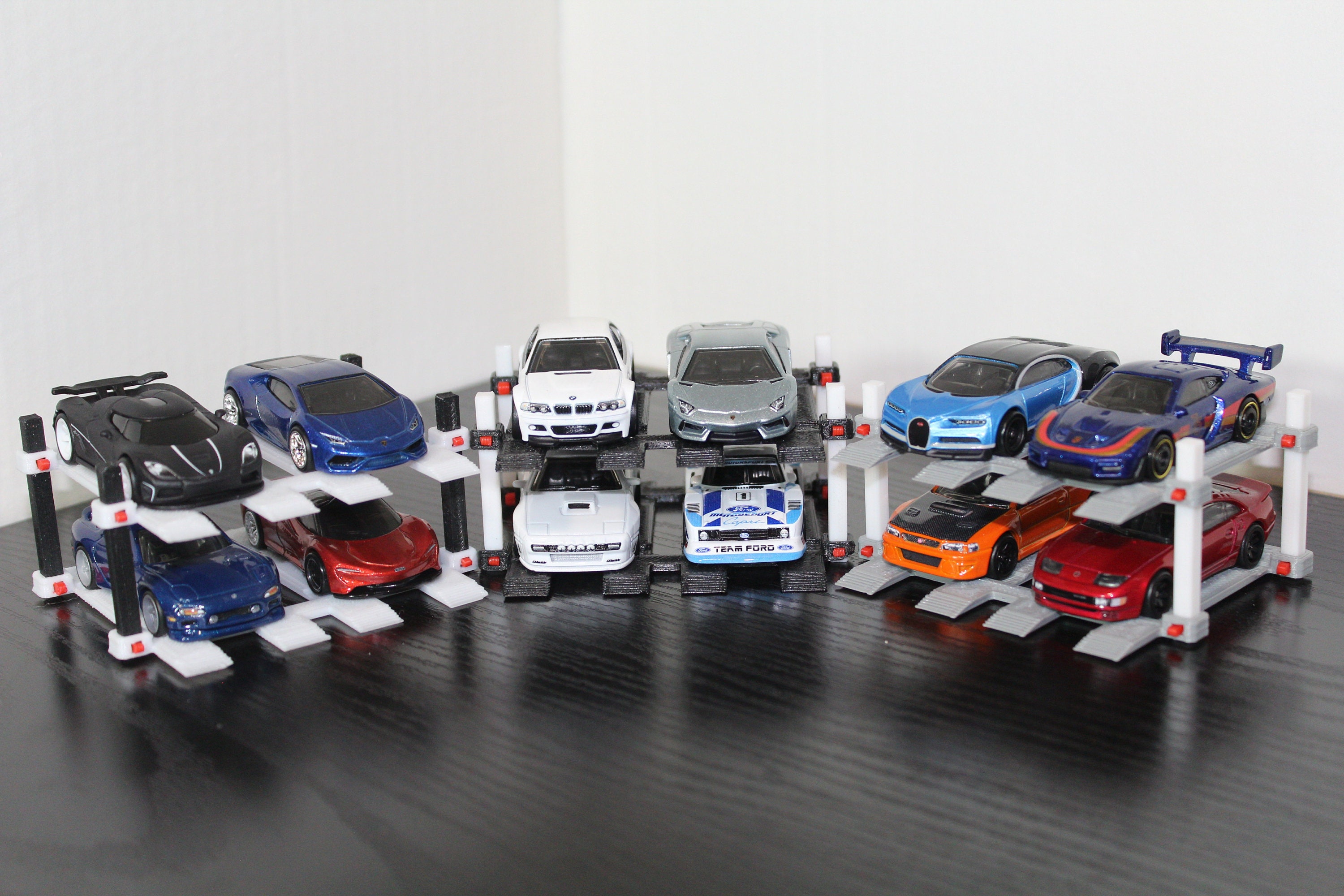 4 Car Hot Wheels 1:64 Display ***3D Print Files ONLY*** - Etsy