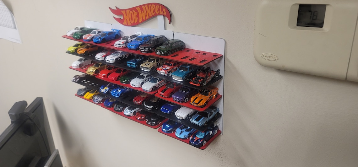 Hot Wheels Display: 5-level Modular Diecast Car Garage (SVG, PDF) - Etsy
