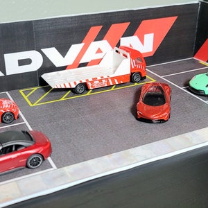 Print & Play - Advan Racing Diorama 1/64 Scale - DIY Project - Etsy