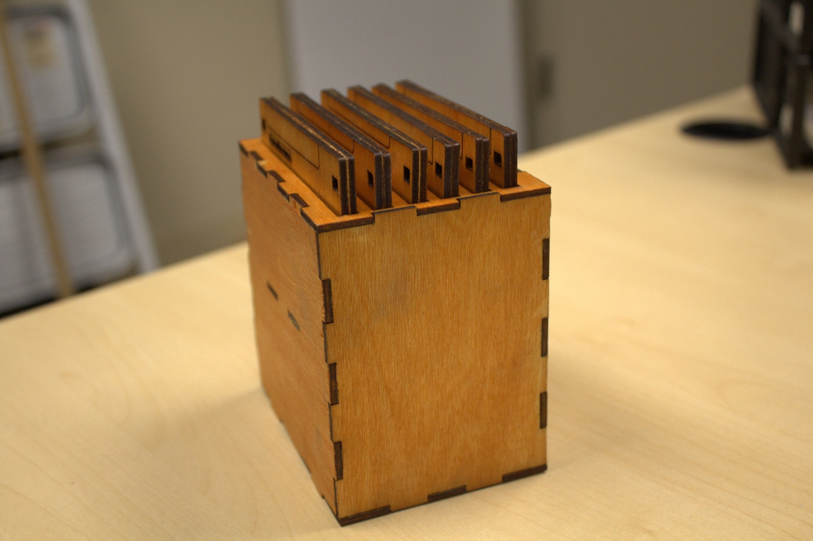 Floppy Disk Coaster With 6 Slot Holder - Etsy