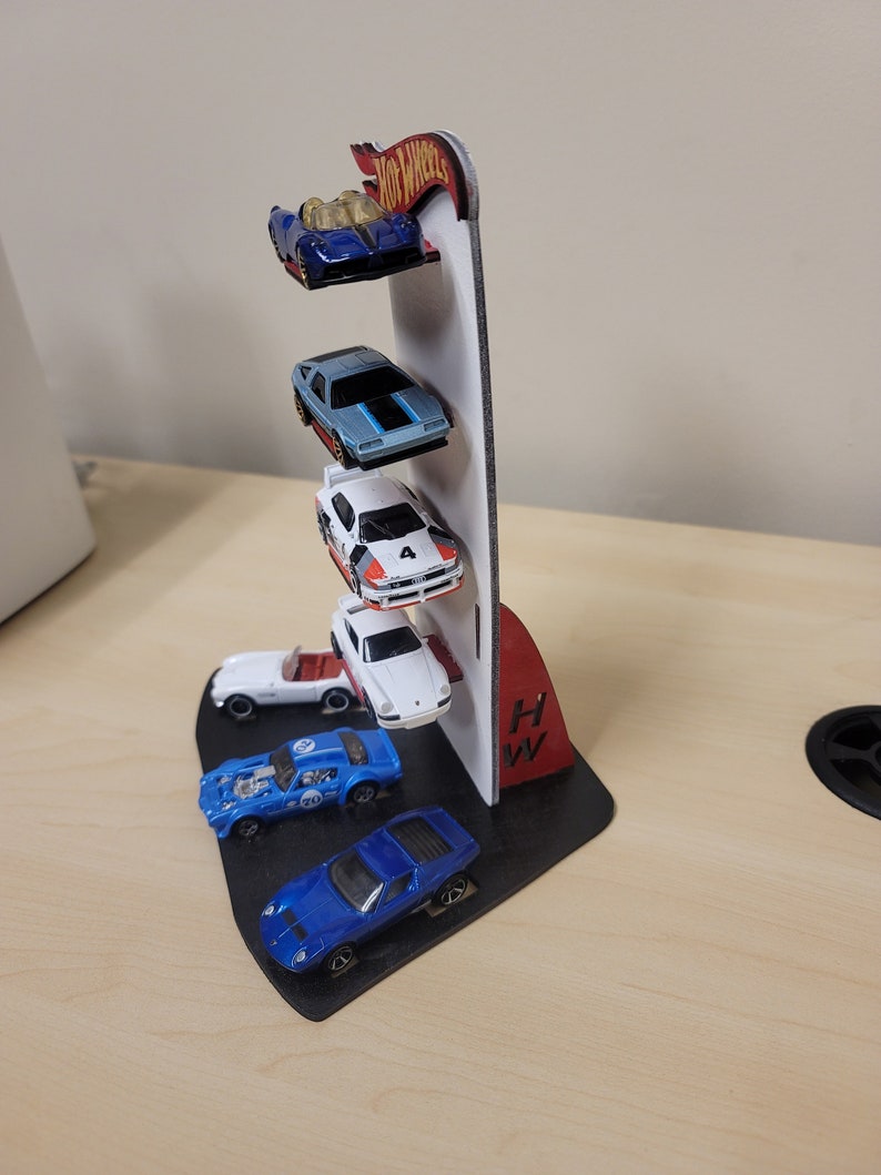 Hot Wheels Desk Display 7 Car Diecast - SVG DXF PDF - Descarga digital ...