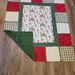 Country Christmas Rag Quilt - Etsy