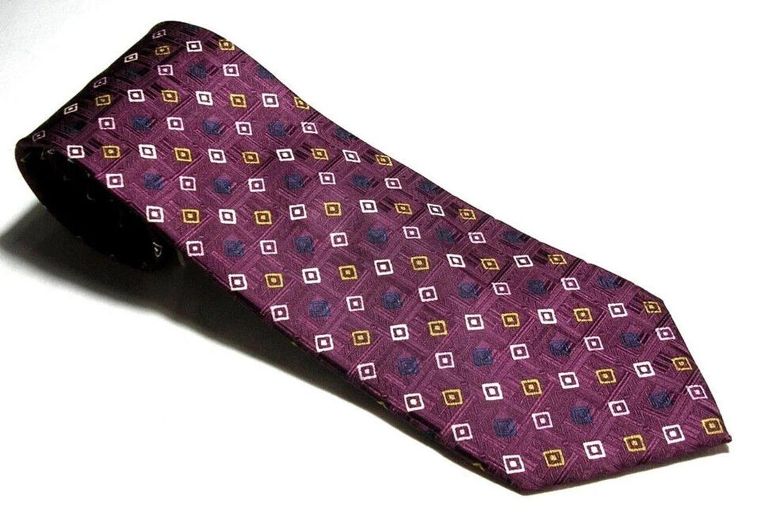 CANALI Men's Tie Vintage Neckties for Men SILK Necktie Ties Cravat ...
