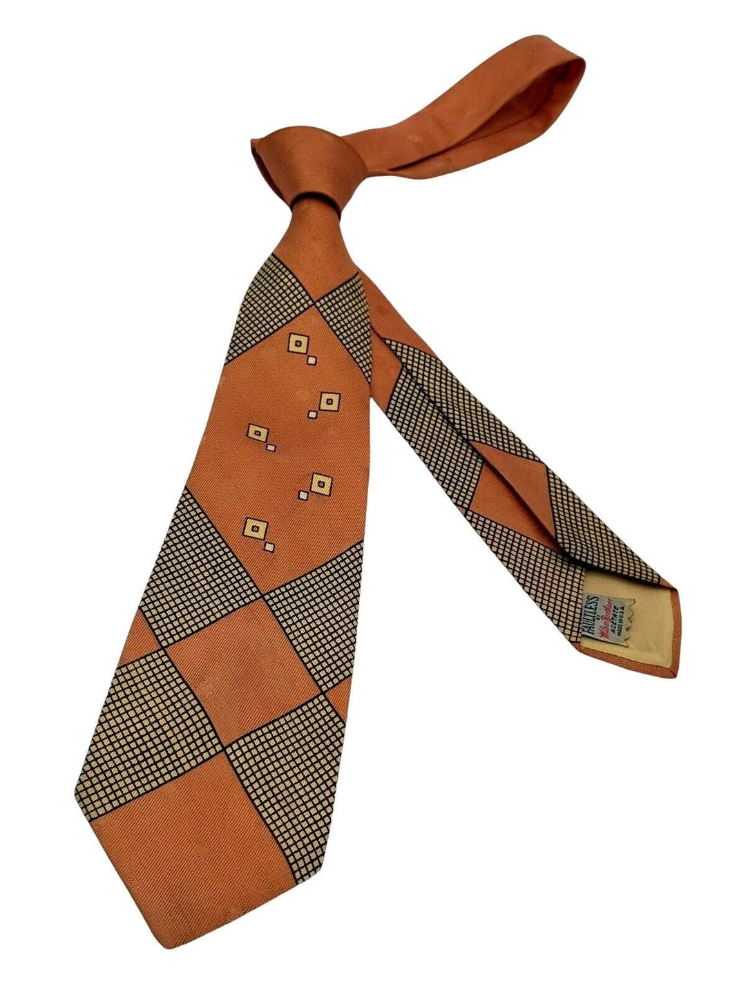 Men's Tie Vintage 1940s Neckties for Men 1930s Necktie 1920s Swing Ties ...