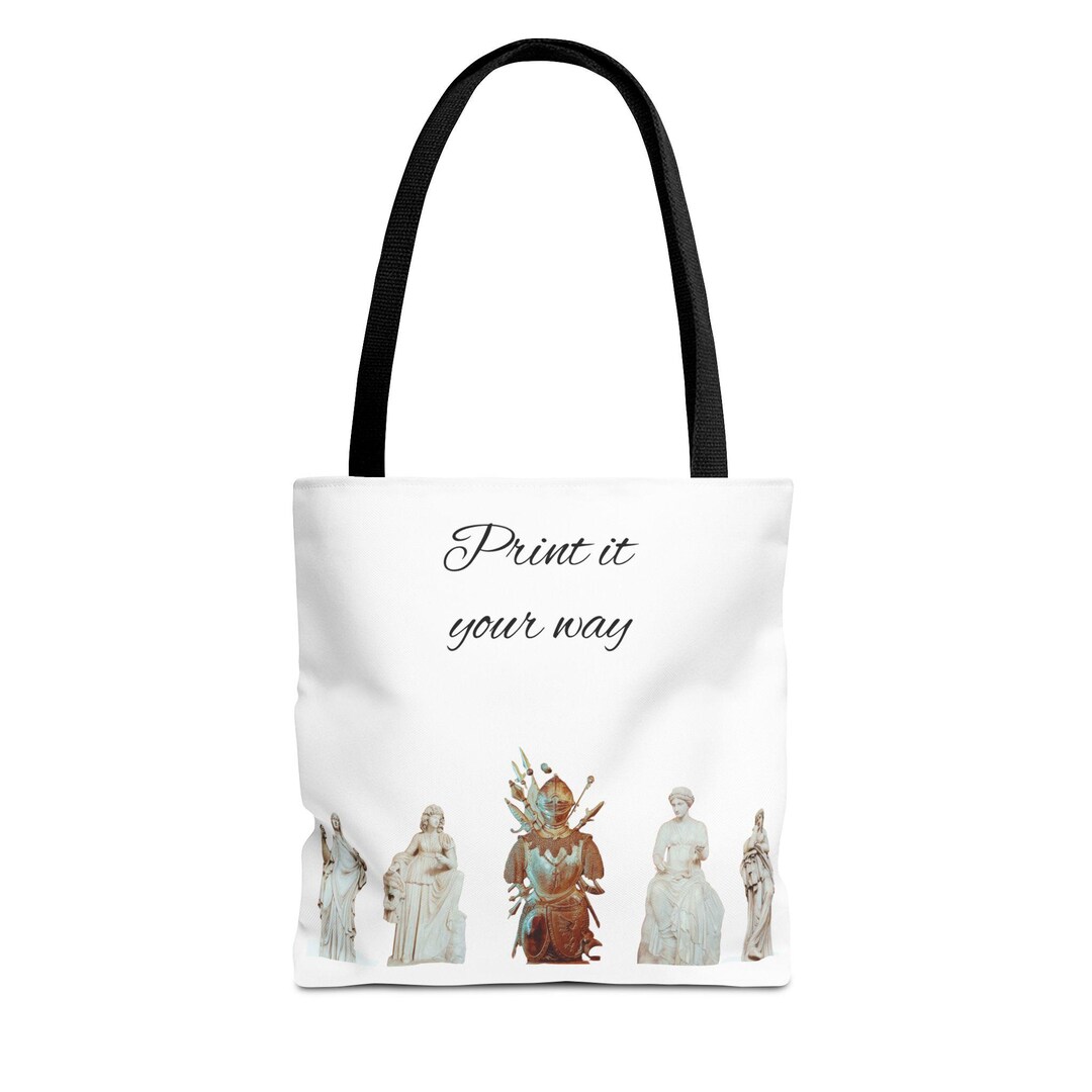 Roman Goddess Tote Bag, Warrior Armor Personalized Handbag, Female ...