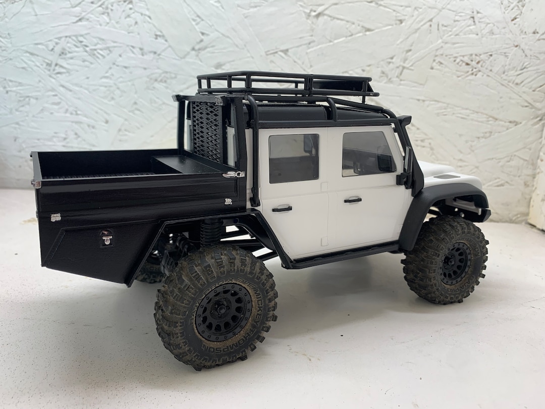 Trx4m 1/18 Scale Landrover Defender Custom Ute Truck Body - Etsy