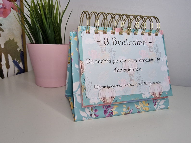 O Lá Go Lá Irish / Gaeilge Desktop Calendar 2026 - Etsy UK