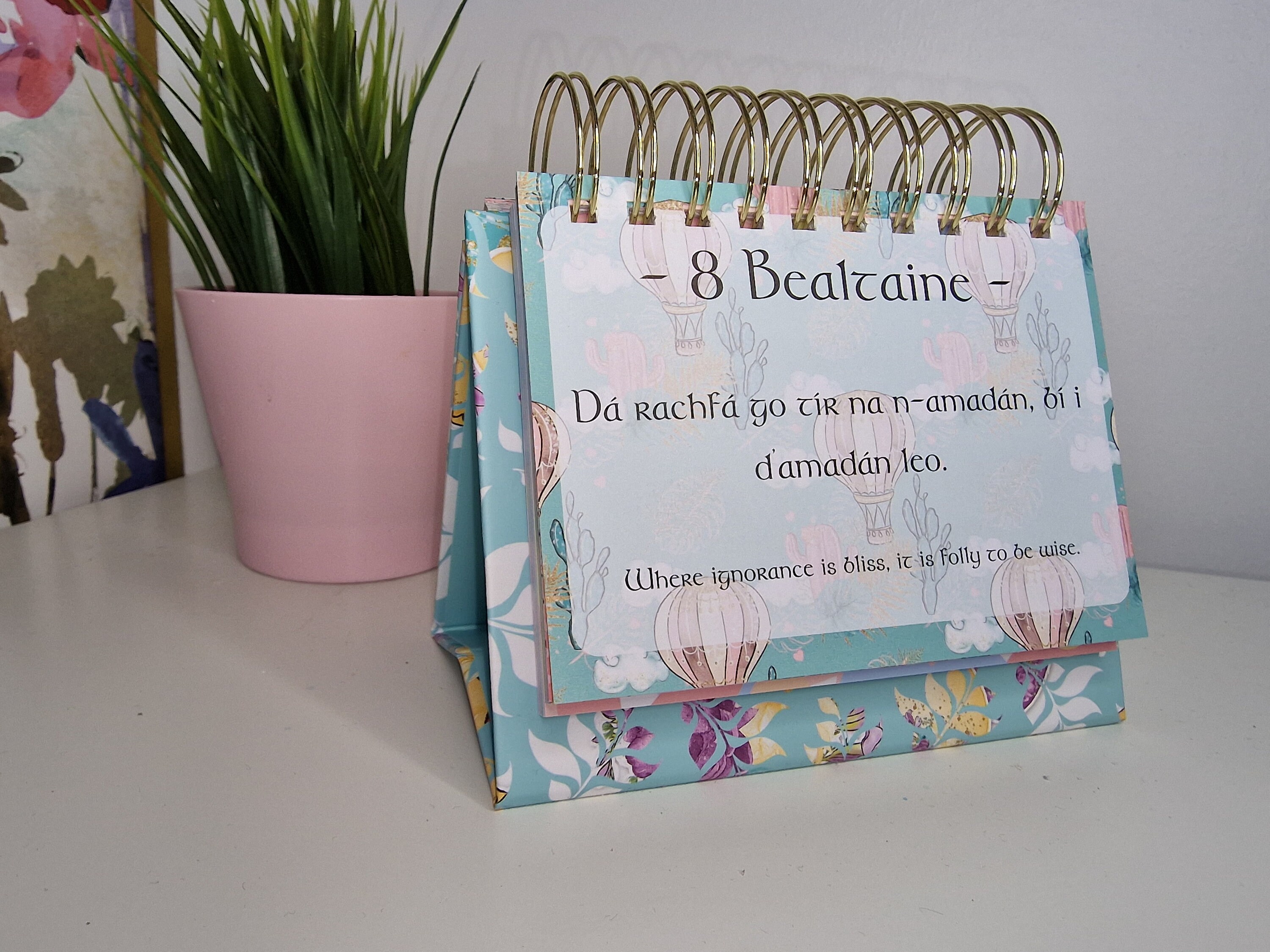 O Lá Go Lá Irish / Gaeilge Desktop Calendar 2026 - Etsy UK