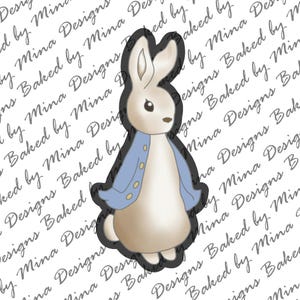 Peter Rabbit Cookie Cutter STL File | Digital Download | Digital File ...