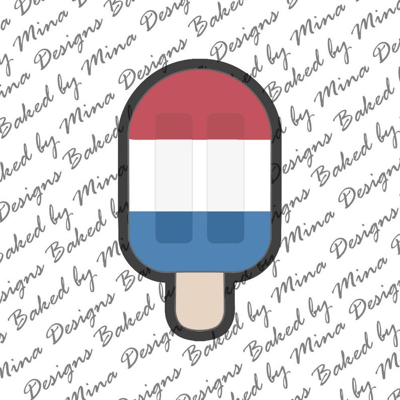 Popsicle Cookie Cutter STL File | Digital Download | Digital File ...