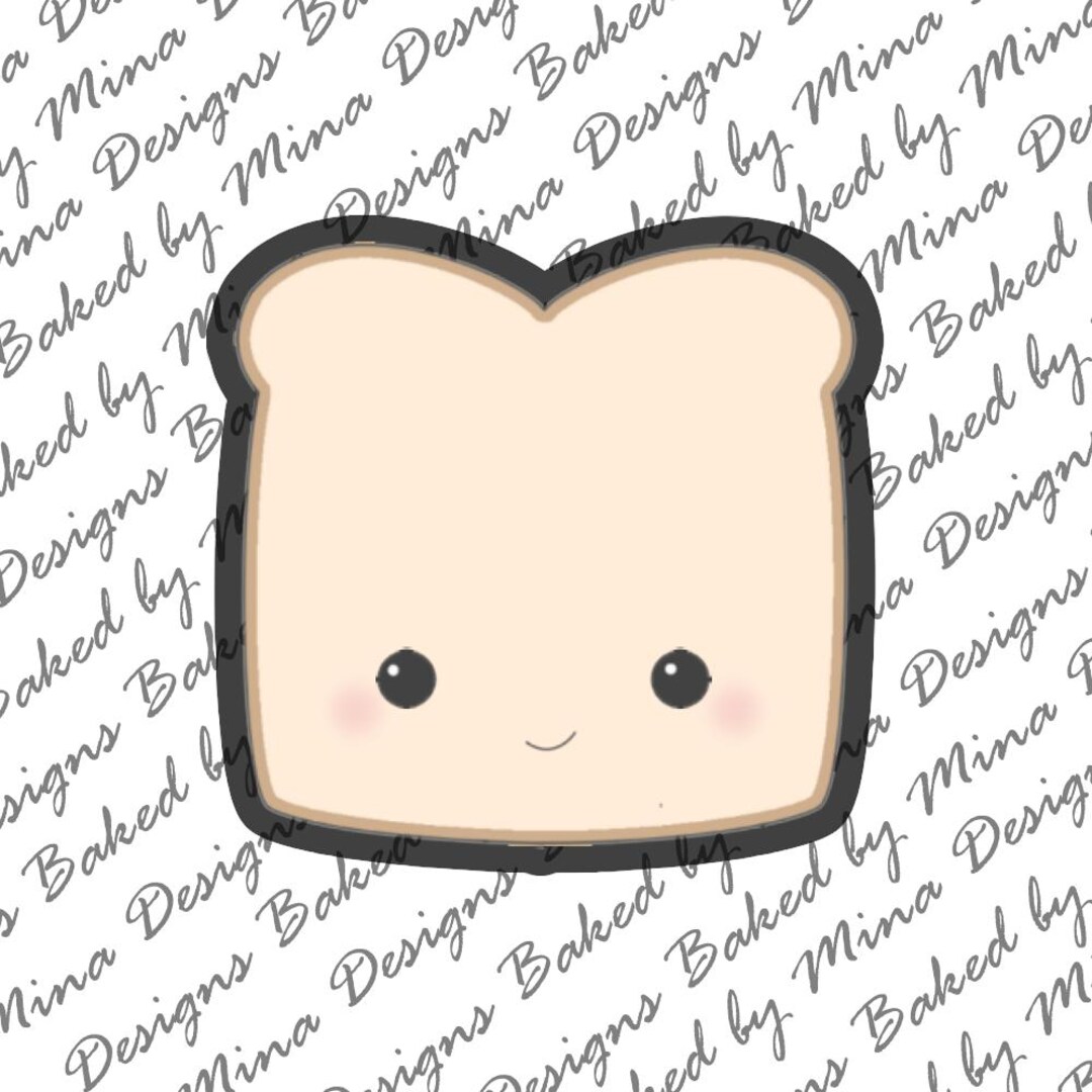 Toast Cookie Cutter STL File | Digital Download | Digital File - Etsy