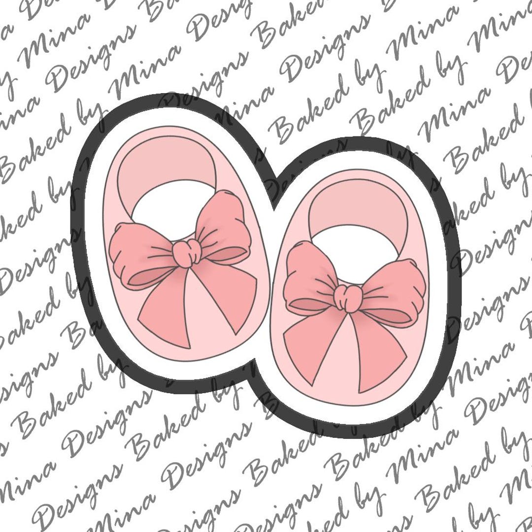 Baby Shoes Cookie Cutter STL File | Digital Download | Digital File - Etsy