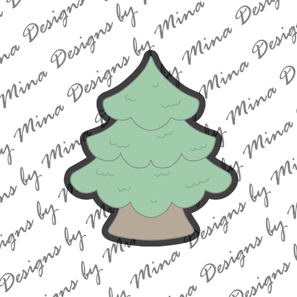Tree Cookie Cutter - Etsy