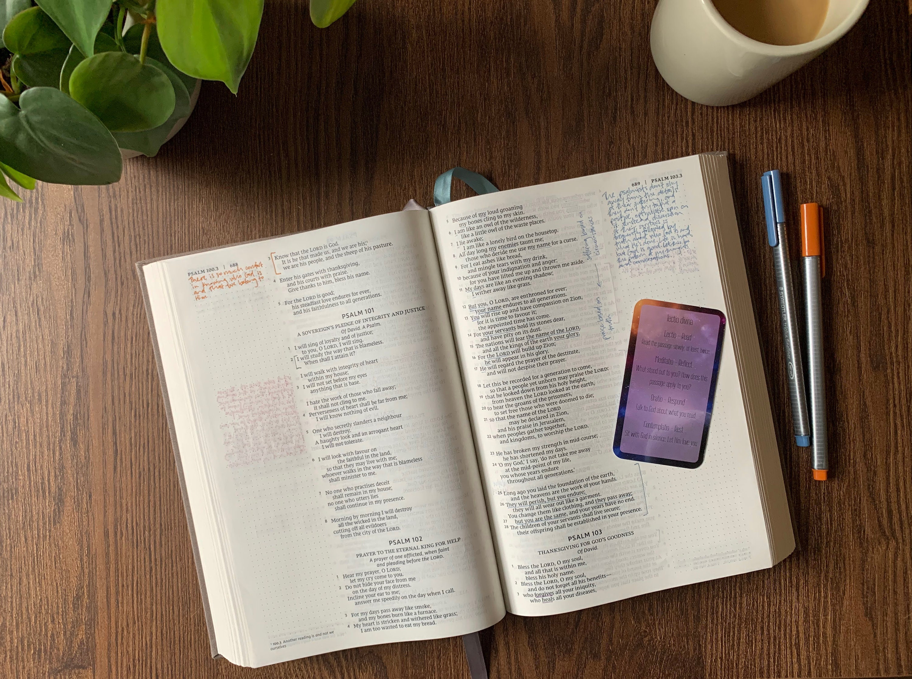 Lectio Divina Prayer Card - Catholic Bible Study Bookmark - Gift for ...