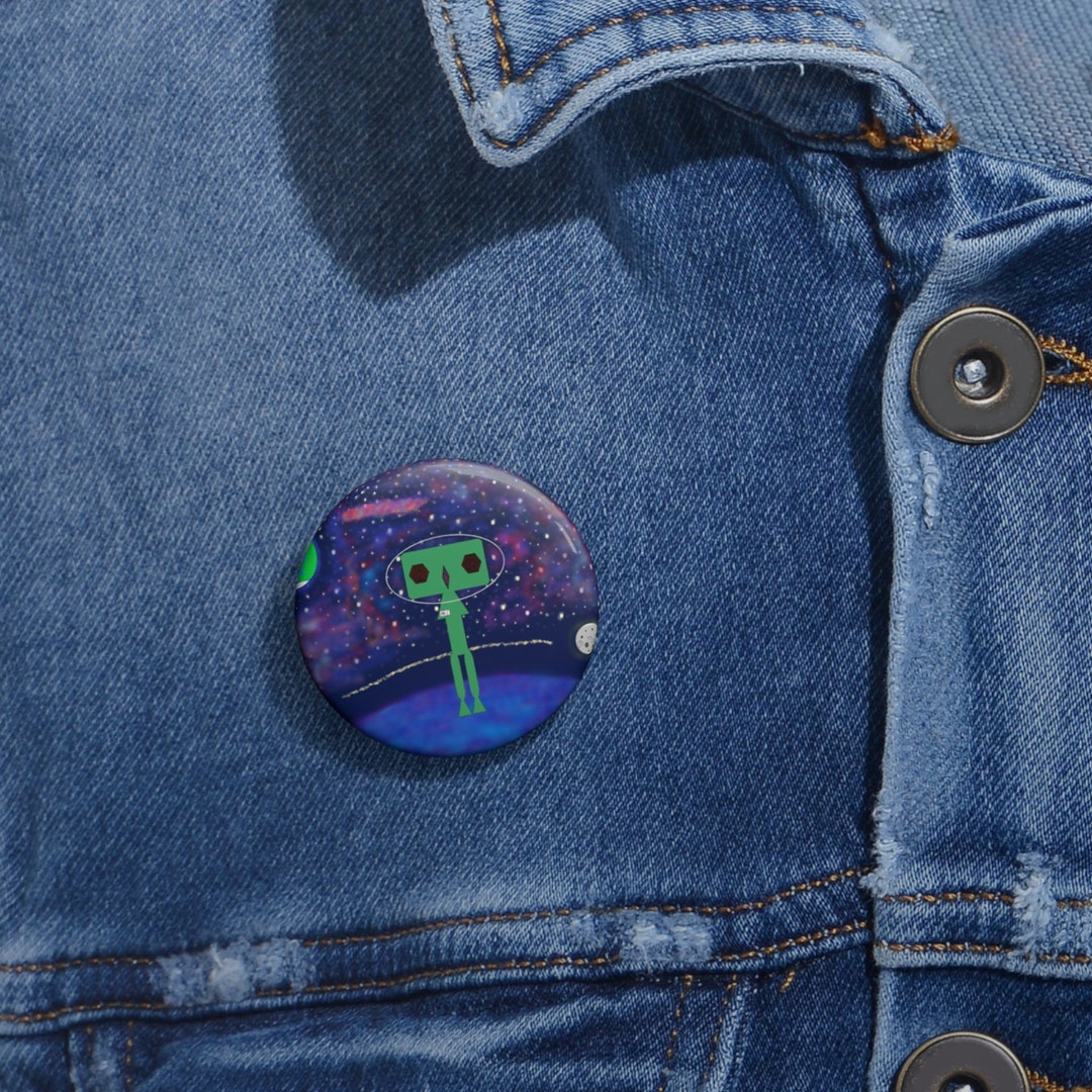 Alien Planet Pin - Etsy