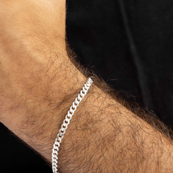 Buy Boy Silver Bracelet Online In India - Etsy India