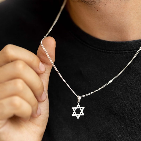 Jewish Star Necklace - Etsy