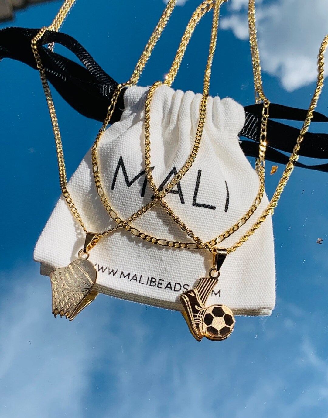 Gold Soccer Ball Necklace, Soccer Ball Charm Pendant, Soccer Pendant ...