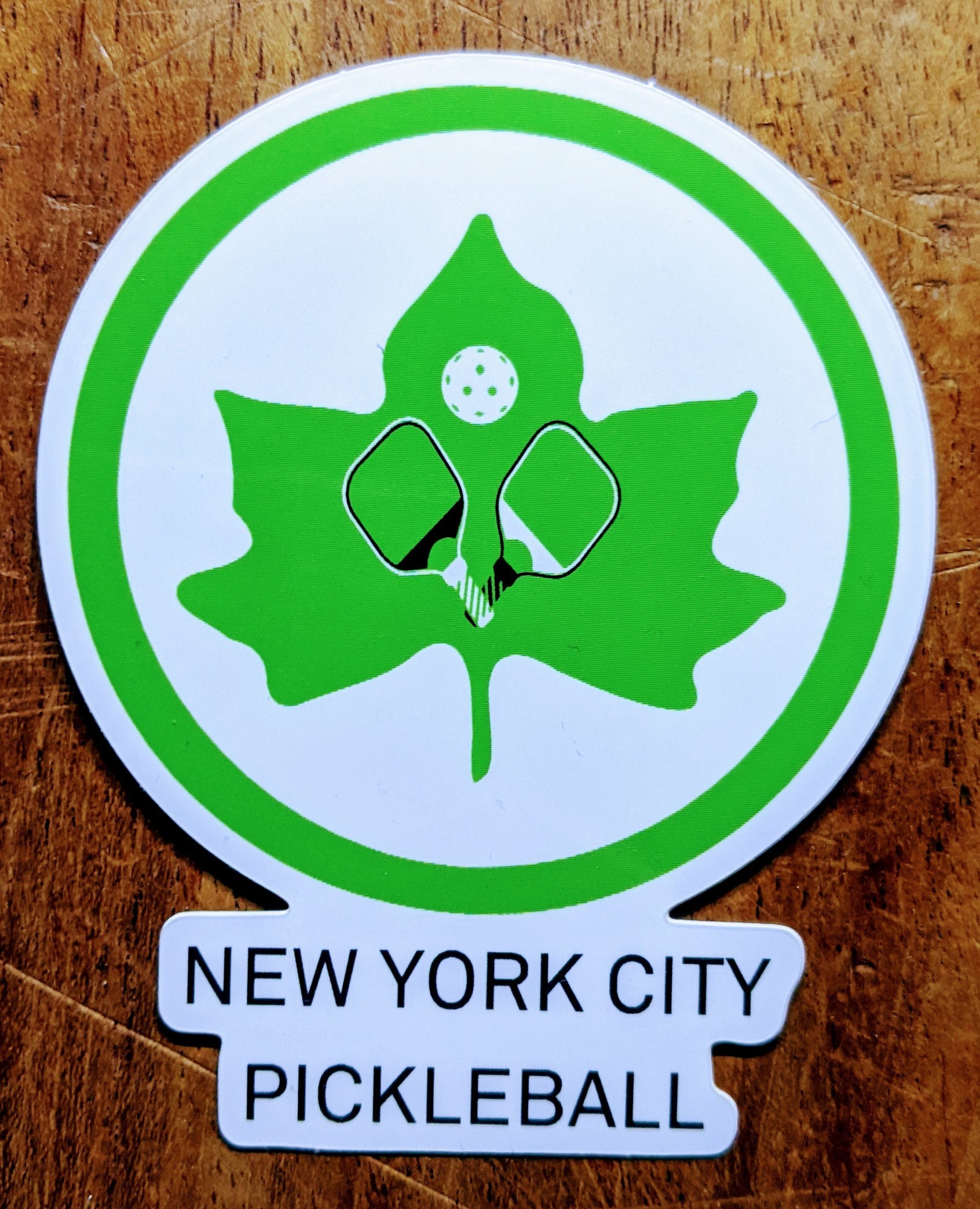 New York City Pickleball Parks Leaf NYC 3x3 - Etsy