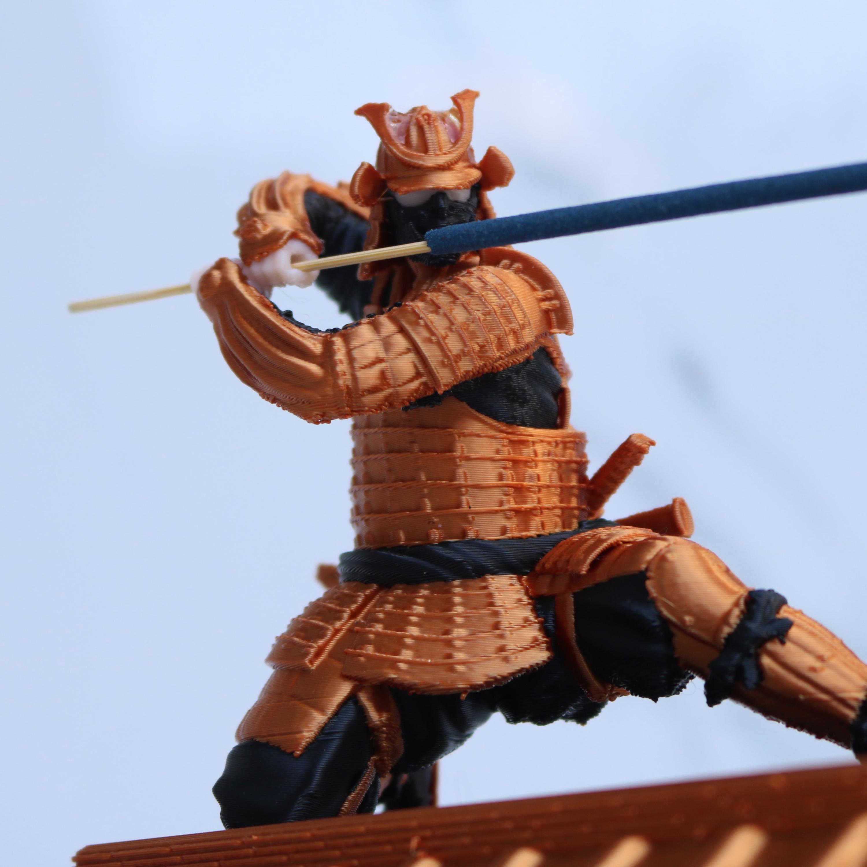 Samurai Incense Holder - Etsy