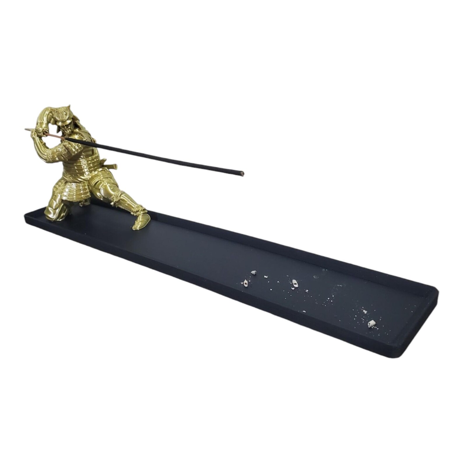 Samurai Incense Holder With Base - Etsy
